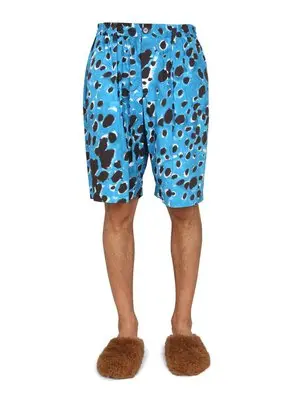 Marni Marni Pop Dots Print Bermuda Shorts - Multi