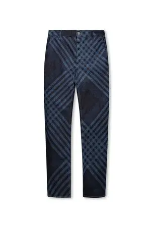 VIVIENNE WESTWOOD Vivienne Westwood Checked Straight Leg Jeans - Multi