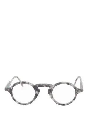 Thom Browne Thom Browne Eyewear Round Frame Glasses - Grey