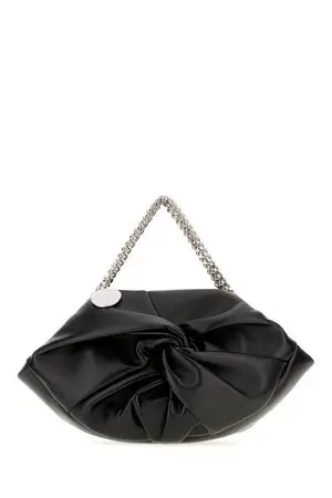 Stella McCartney Stella McCartney Twist Shoulder Bag - Black