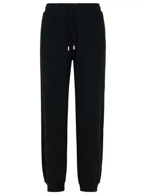 Woolrich Woolrich Elastic Drawstring Waist Fleece Pants - Black