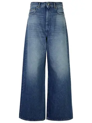 Sportmax Sportmax Procida Wide-Leg Jeans - Blue