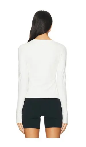 Splits59 Airweight Lite Long Sleeve Top - White
