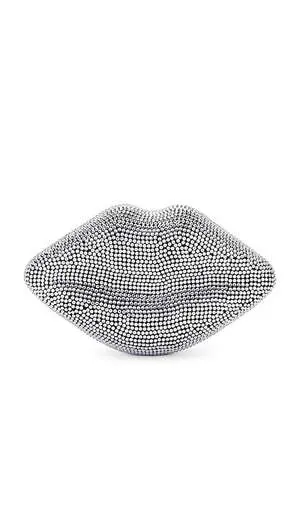 SIMONMILLER Crystal Lip Clutch