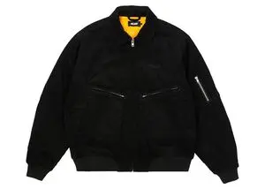 PALACE Cord Ma1 Jacket - Black