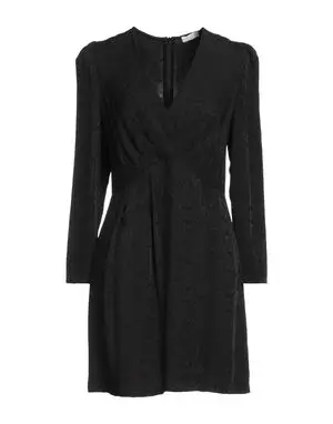 Sandro Mini Flared Jacquard Dress