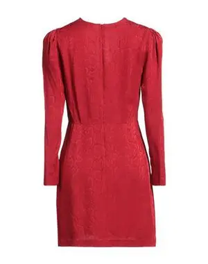 Sandro Mini Flared Jacquard Dress