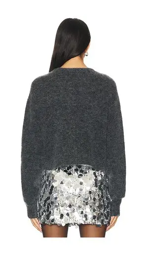 GESTUZ Debbie Short Cardigan In . Also - Grey
