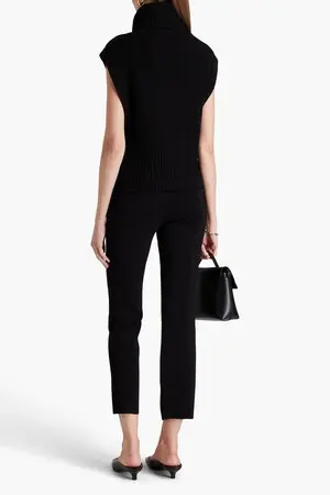 Simkhai Maple Ribbed Woolblend Turtleneck Vest