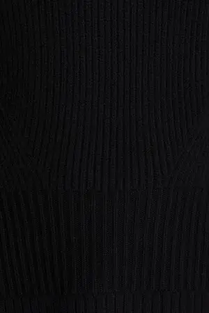 Simkhai Maple Ribbed Woolblend Turtleneck Vest