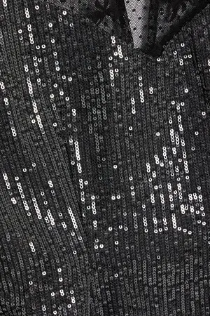 ROTATE BY BIRGER CHRISTENSEN Sequined Embroidered Mini Dress