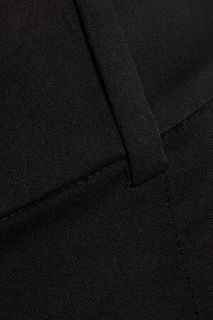 Simkhai Kyra Satin Wide Leg Pants - Black