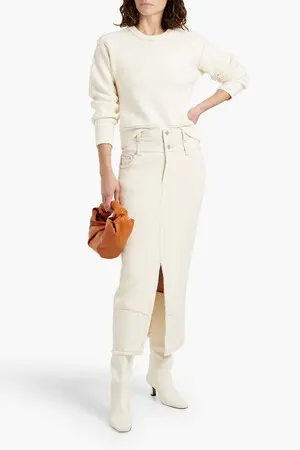 Simkhai Sabina Cutout Cotton-blend Sweater