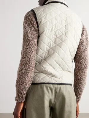 Loro Piana Rocky Quilted Shell Vest