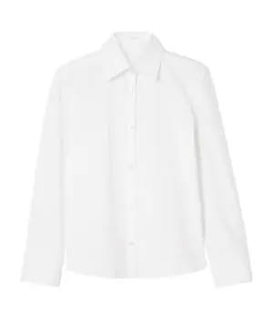 THE ROW - The Row Frou Cotton-Blend Poplin Shirt