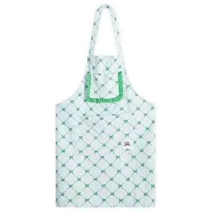 DAMSON MADDER Valerie Apron - Green Bows