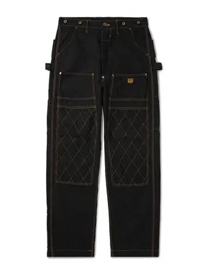 Contrast Stitching Pants For Men