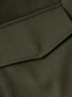 Loro Piana Traveller Logo-appliquéd Bristol Clima System 3l Wool-blend Hooded Field Jacket - Green