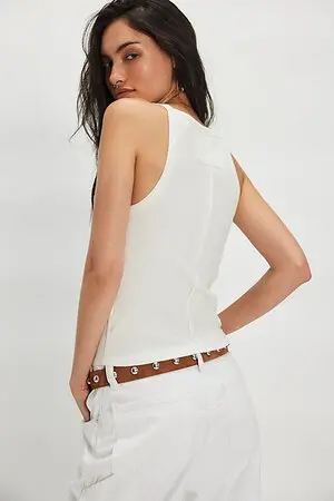 Free People We The Free Mia Tank - Ivory