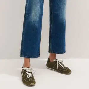 ME+EM Two-tone Straight Crop Jean