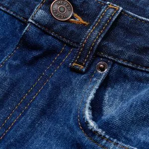 ME+EM Two-tone Straight Crop Jean