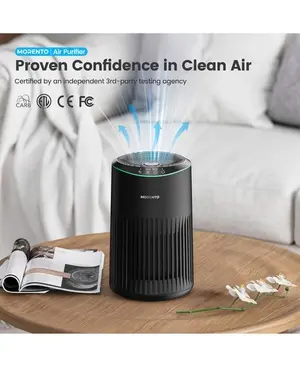 HEATDAZ Morento Small Hepa Air Purifier For Bedroom With Fragrance Sponge