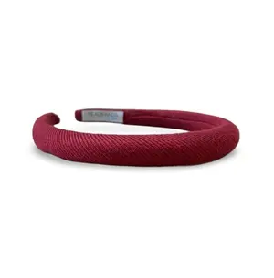 HEADBANDS OF HOPE Padded Velvet Headband - Red