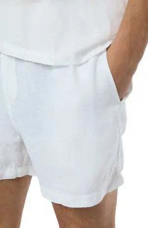 Onia Linen Home Short - White