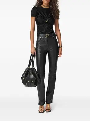 Versace Safety Pin Top - Black