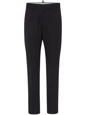 Dsquared2 Virgin Wool Tapered-leg Trousers