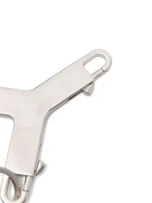 Rick Owens Cerberus Brushed-finish Keychain