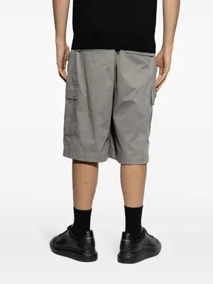 Dolce & Gabbana Cotton Cargo Shorts - Grey