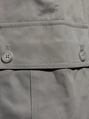 Dolce & Gabbana Cotton Cargo Shorts - Grey