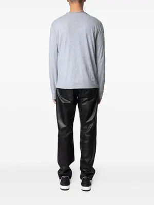 Zadig&Voltaire Monastir Long-sleeve T-shirt - Grey