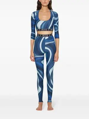 Emilio Pucci Marmo-print Top