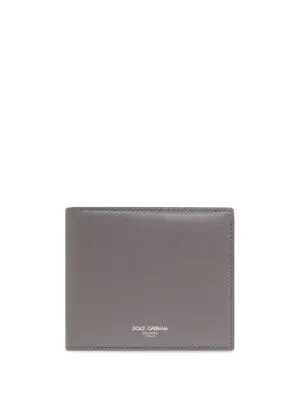 Dolce & Gabbana Leather Wallet - Grey