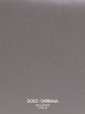 Dolce & Gabbana Leather Wallet - Grey