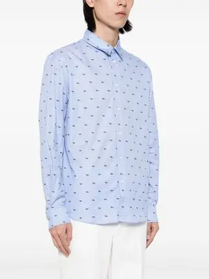 Maison Kitsuné Fox-print Shirt