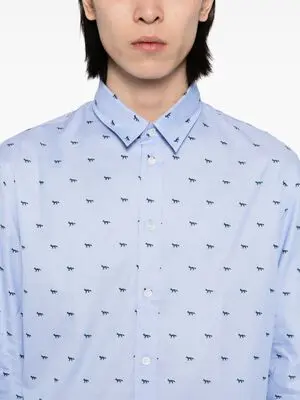 Maison Kitsuné Fox-print Shirt