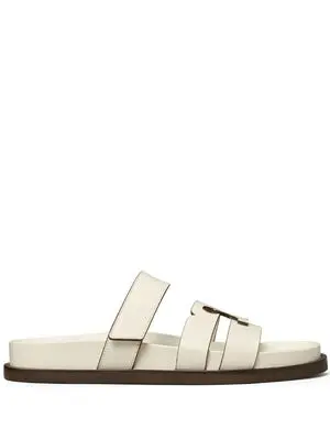 Tory Burch Ines Slides - Neutrals