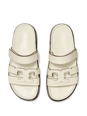 Tory Burch Ines Slides - Neutrals