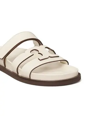 Tory Burch Ines Slides - Neutrals