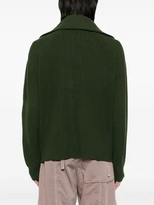 Maison Kitsuné Zip-collar Jumper