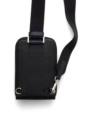 Prada Leather Phone Case - Black