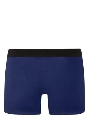 Versace 90s Logo Ribbed Long Boxers
