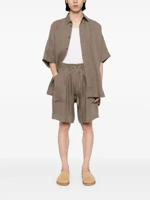 JAN JAN VAN ESSCHE Drawstring Waist Short