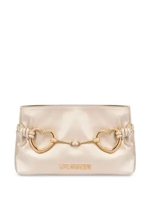 Moschino Heart-plaque Cross Body Bag