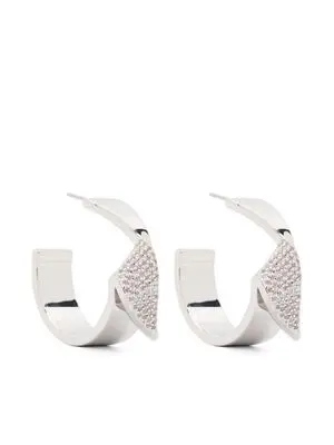 Eddie Borgo Logo Earrings