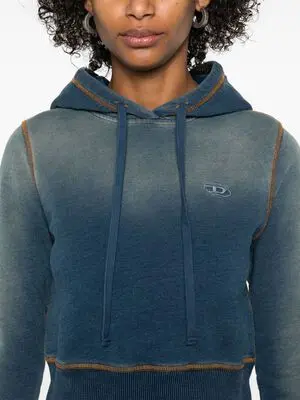 DIESEL® Logo-embroidered Hoodie
