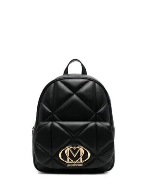 Moschino Logo-plaque Backpack